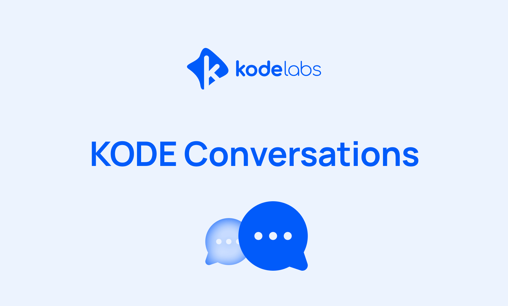 Join KODE Conversations - KODE Labs